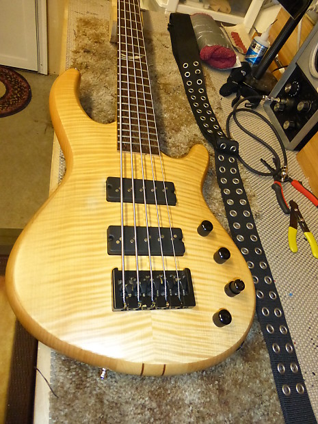 Dean European Custom Select 5-string with upgraded | Reverb