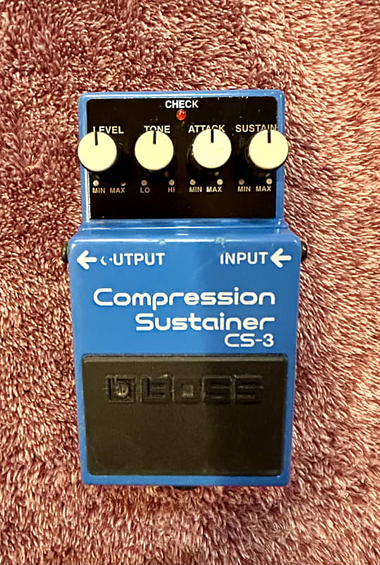 Boss CS-3 Compression Sustainer (Silver Label) 1997 - Present | Reverb