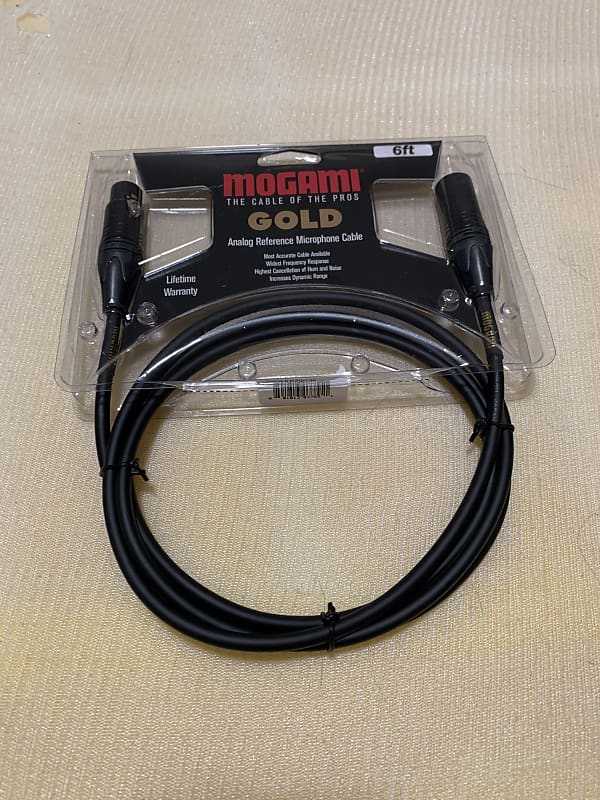 Mogami Gold Studio Balanced XLR Female to XLR Male Microphone | Reverb