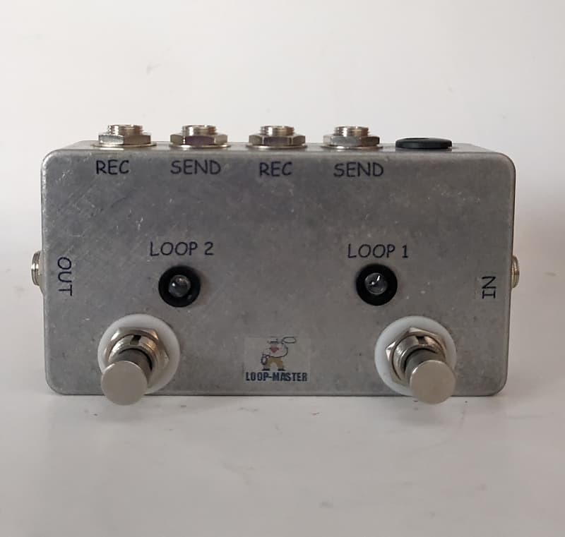 Loop-Master Looper Loop 2-Channel Effects Loop Pedal, Used | Reverb