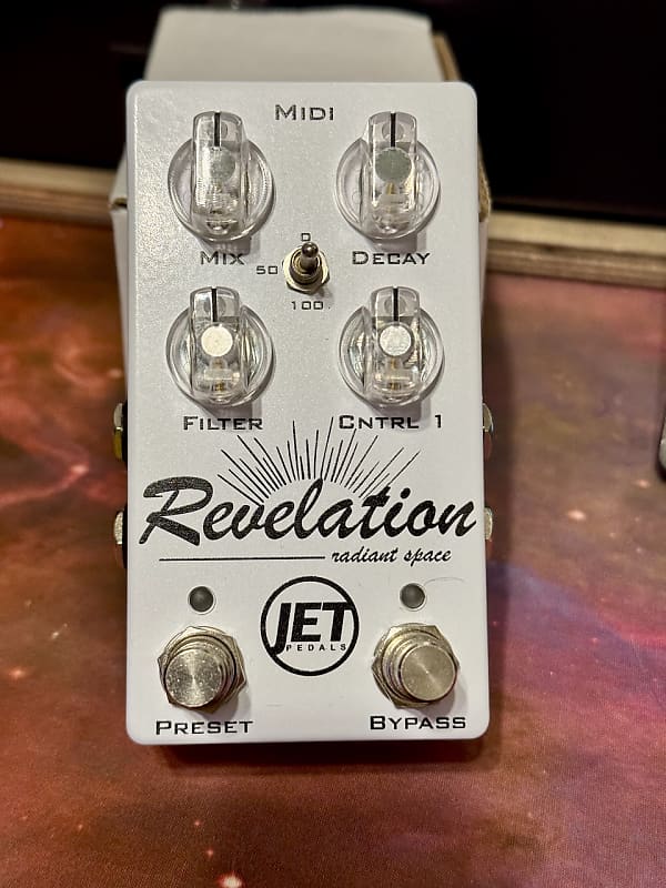 Jet Pedals Revelation Ambient Reverb (V3) 2023 - White | Reverb