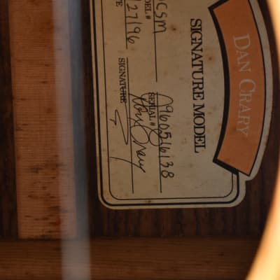 Taylor Dcsm Dan crary signature model 1996 | Reverb