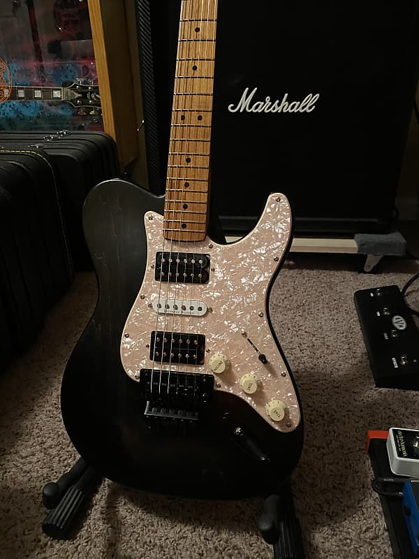 Fender/Warmoth/Floyd Rose Hybrid Tele 2021 Crimson Guitars | Reverb