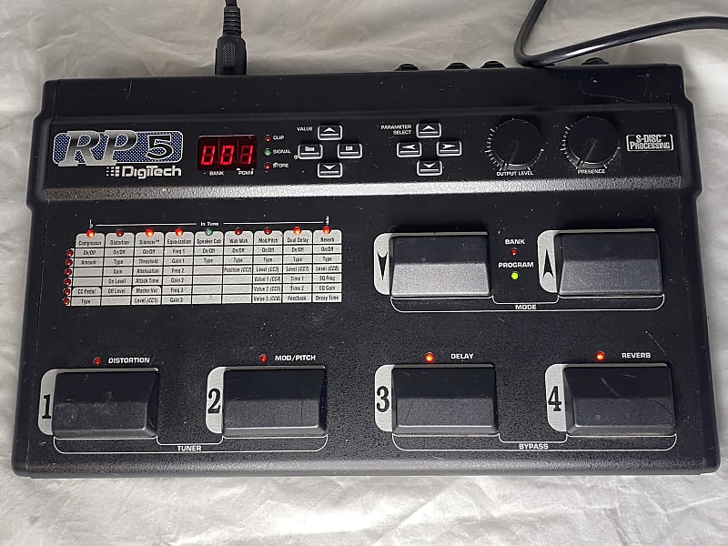 Digitech RP-5 | Reverb