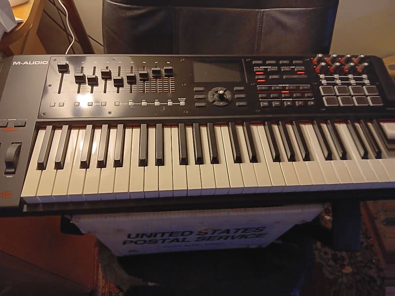 M-Audio CTRL49 MIDI Keyboard Controller 2010s - Black | Reverb