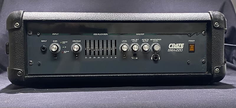 Crate BXH-220 Bass Guitar Amplifier Head | Reverb