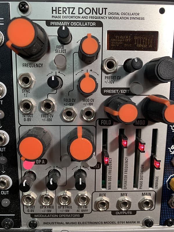 Industrial Music Electronics Hertz Donut MK3 2023 - Silver | Reverb