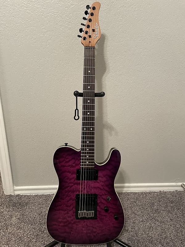 Schecter PT Pro 2020 Trans Purple | Reverb