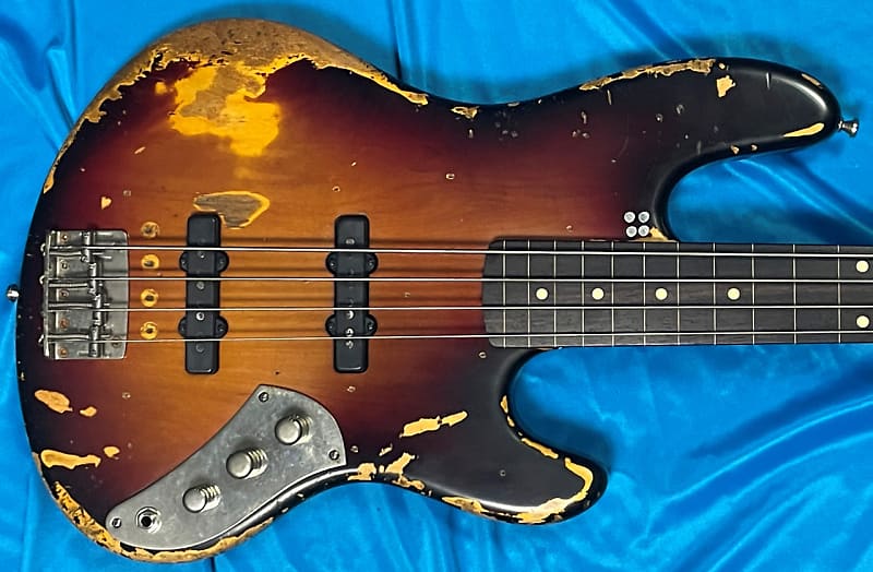 Sandberg Cal. TT-4 FRETLESS Jazz, Hardcore Aged 3-TSB / | Reverb