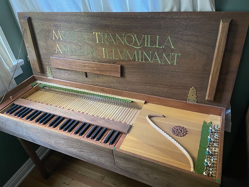 Zuckermann Clavichord `1972 - Walnut | Reverb