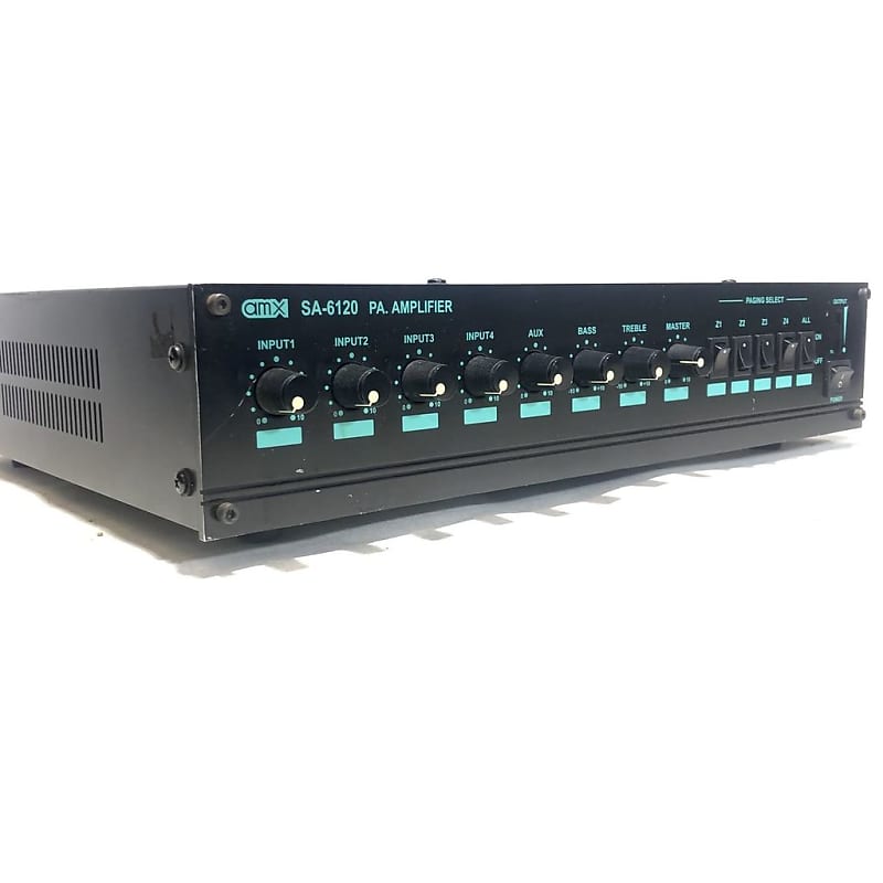 amx Prologue SA-6120 Desktop Mixer Power Amplifier #2497 - | Reverb