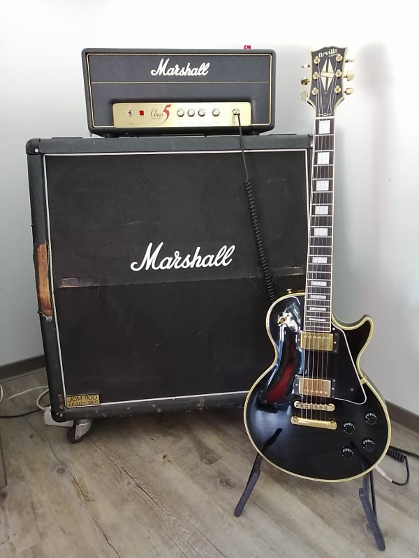 Orville by Gibson - Les Paul Custom '57 Reissue - LPC-57B | Reverb