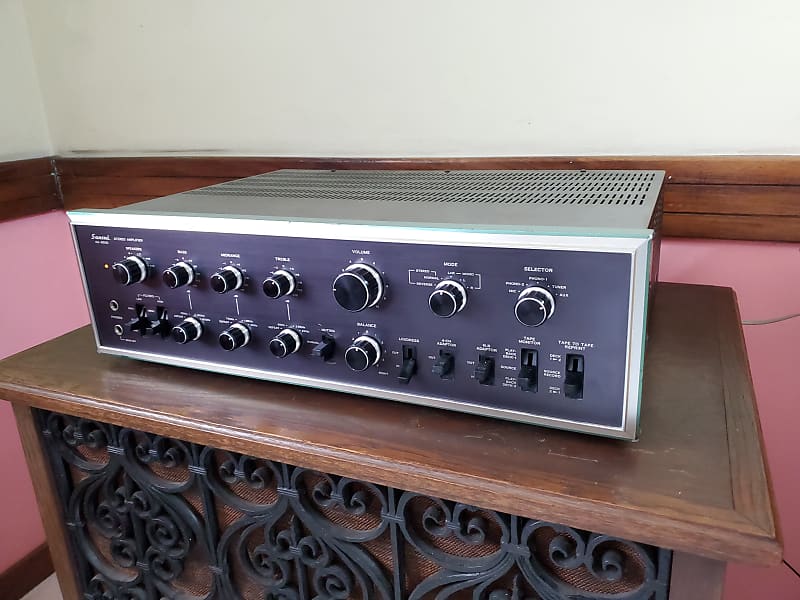Sansui Au-9500 Stereo Integrated Amplifier Fully Operational | Reverb