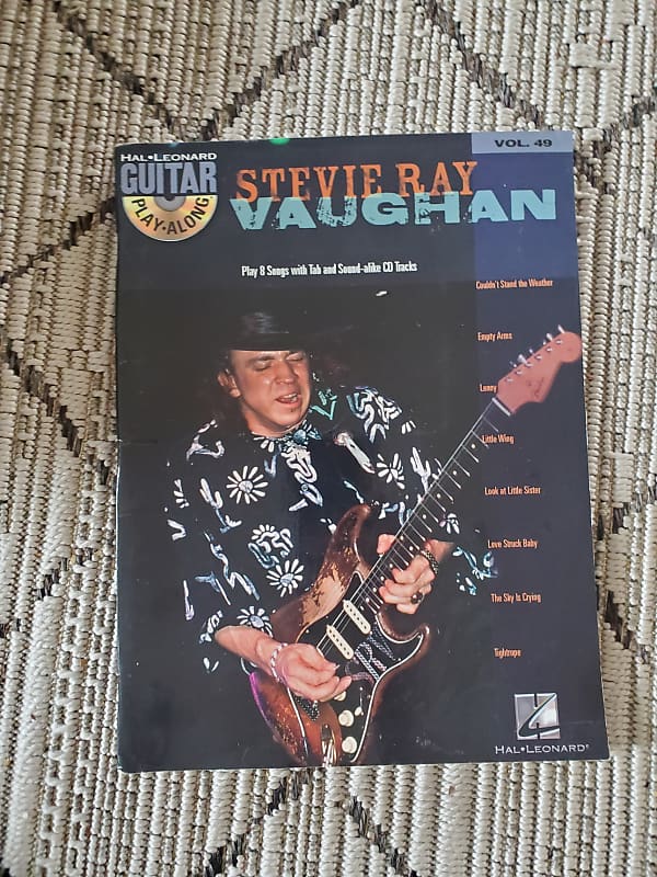 Srv Stevie Ray Vaughan Vol. 49 Guitar Tab Book No Cd | Reverb