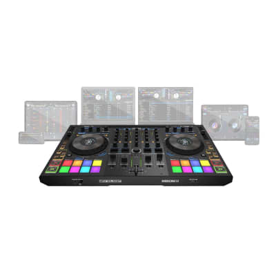 Reloop MIXON-8-PRO Serato & Djay 4-Channel Hybrid DJ | Reverb
