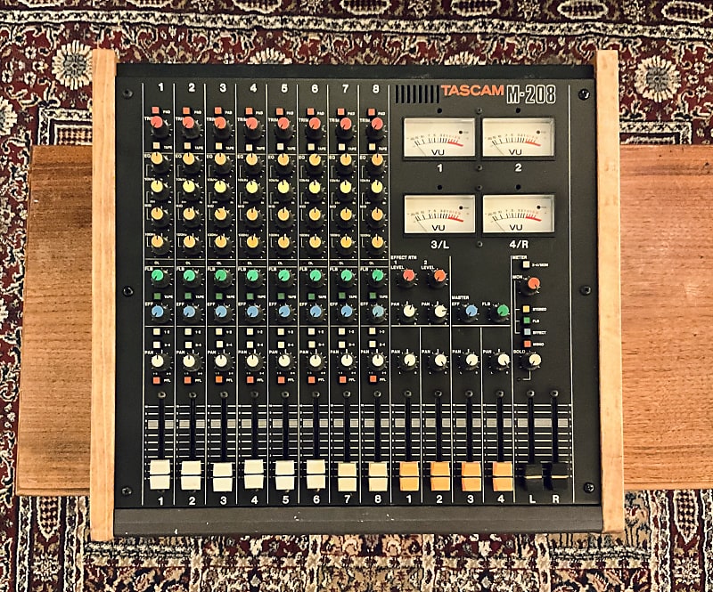 TASCAM M-208 8 Channel / 4 Bus / Analog Mixer *SERVICED* | Reverb