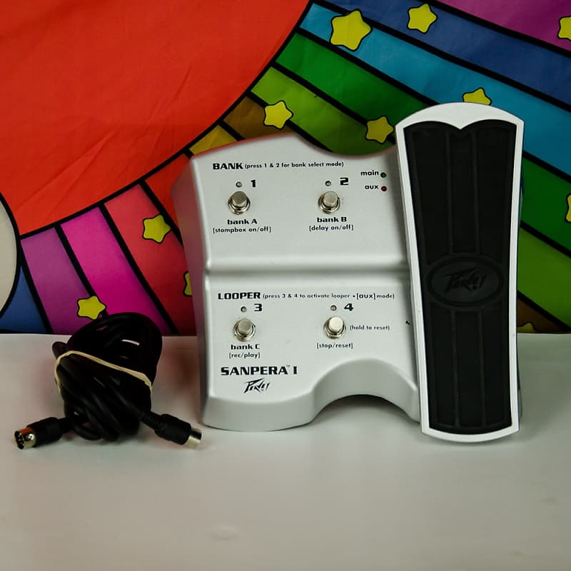 Used Peavey Sanpera 1I foot pedal controller, Vypyr Amps | Reverb