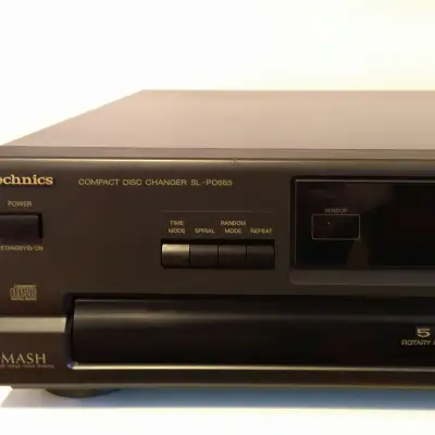 Technics SL-PD665 Compact Disc Changer 1994 black | Reverb