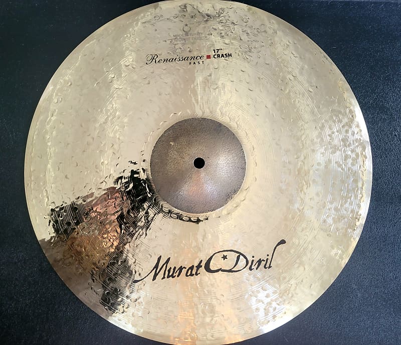 Murat Diril Fast Crash 17" Renaissance Series 17" Fast Crash | Reverb