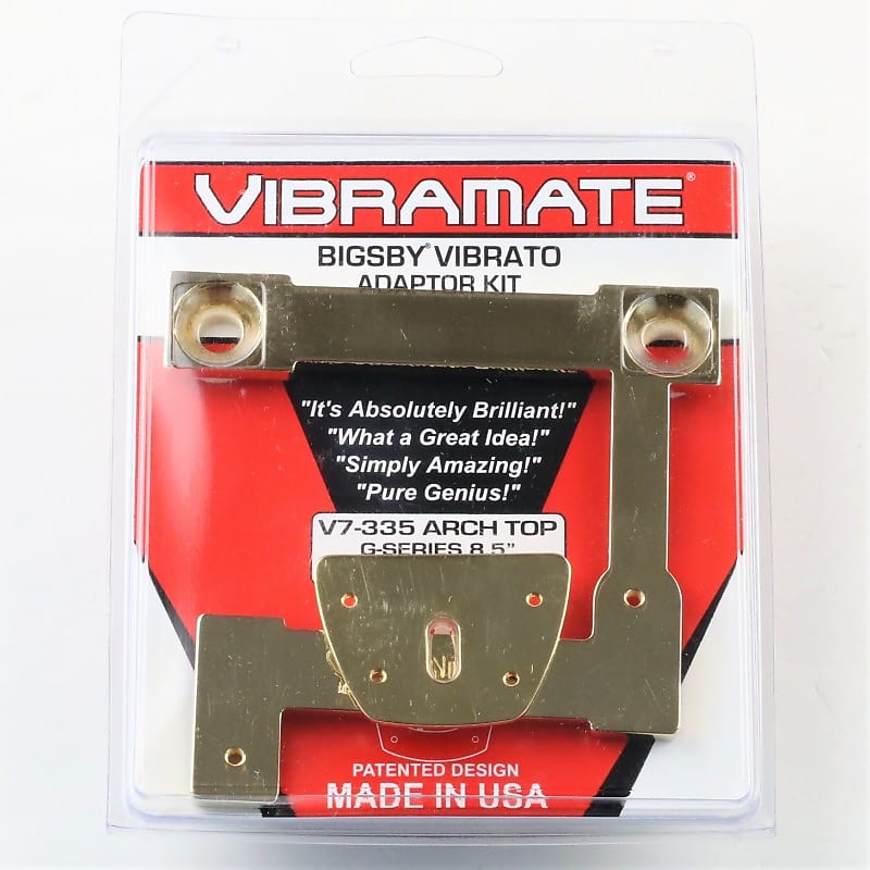 VIBRAMATE V7-335 BIGSBY CONVERSION KIT G SERIES GOLD | Reverb France