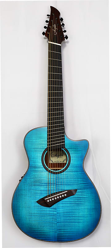 Agile 8 String MultiScale FanFret Acoustic Guitar Renaissance | Reverb