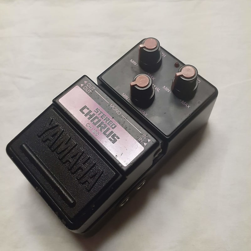 Yamaha CH-100 Stereo Chorus Guitar Effect Pedal MN3208 MN3102 | Reverb