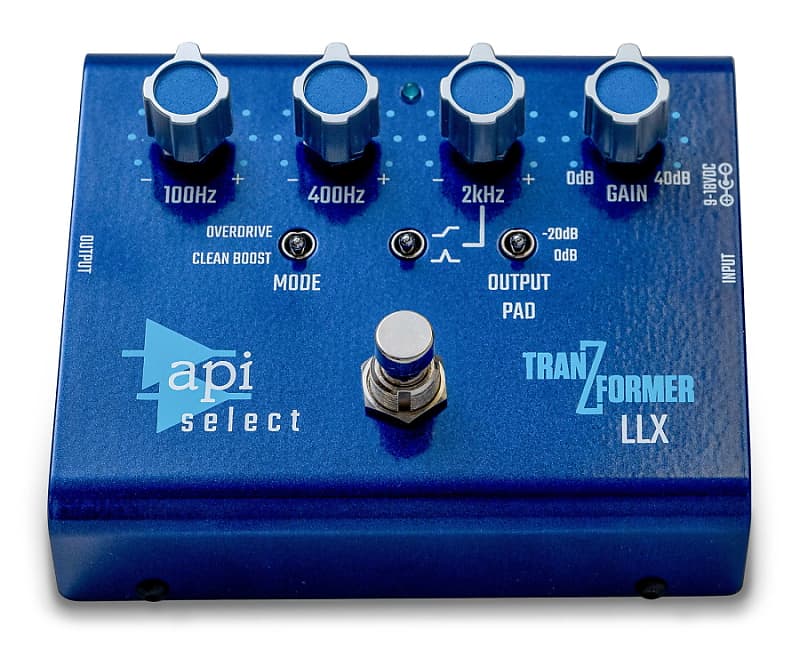 Api TranZformer LLX Bass Clean Boost / Overdrive Pedal | Reverb