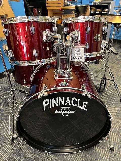 USED LUDWIG PINNACLE DRUM SET | Reverb