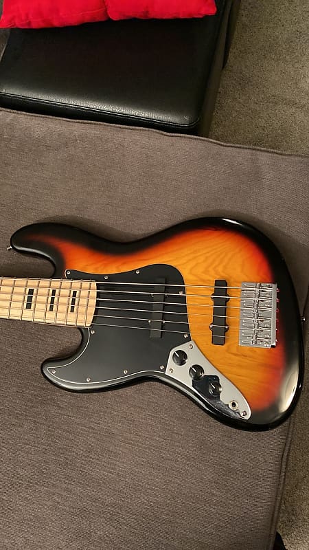 SX 6-String Left Handed Bass Guitar | Reverb