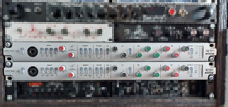 2x (PAIR) Solid State Logic SSL XLogic Alpha Channel mic | Reverb