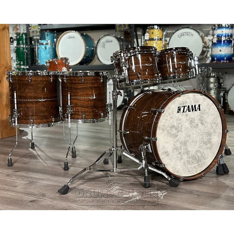 Tama Star Bubinga 5pc Drum Set Natural Indian Laurel | Reverb
