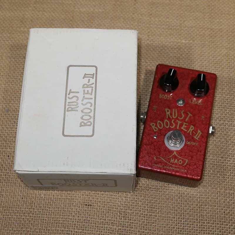 HAO Rust Booster II Made in Japan Effect Pedal - Same Day | Reverb