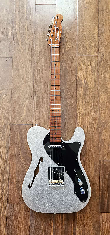 Telecaster Thinline w/ Fralin Pickups 2023-2024 - Silver | Reverb
