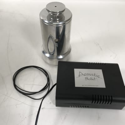 Acoustic Solid Solid Round Dual Tonearm Turntable | Reverb