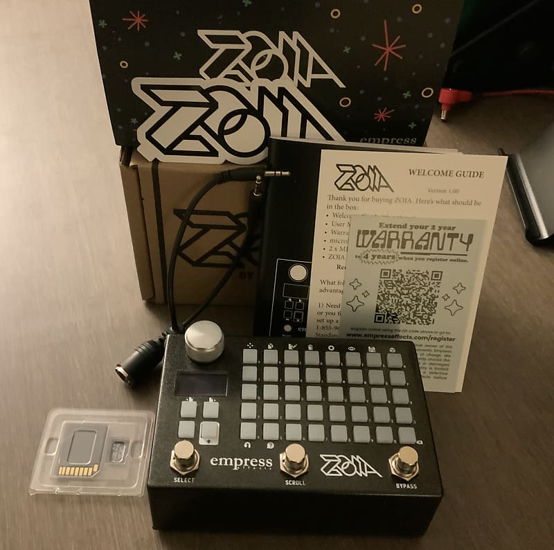 Empress Zoia Compact Grid Controller 2024 - Black | Reverb