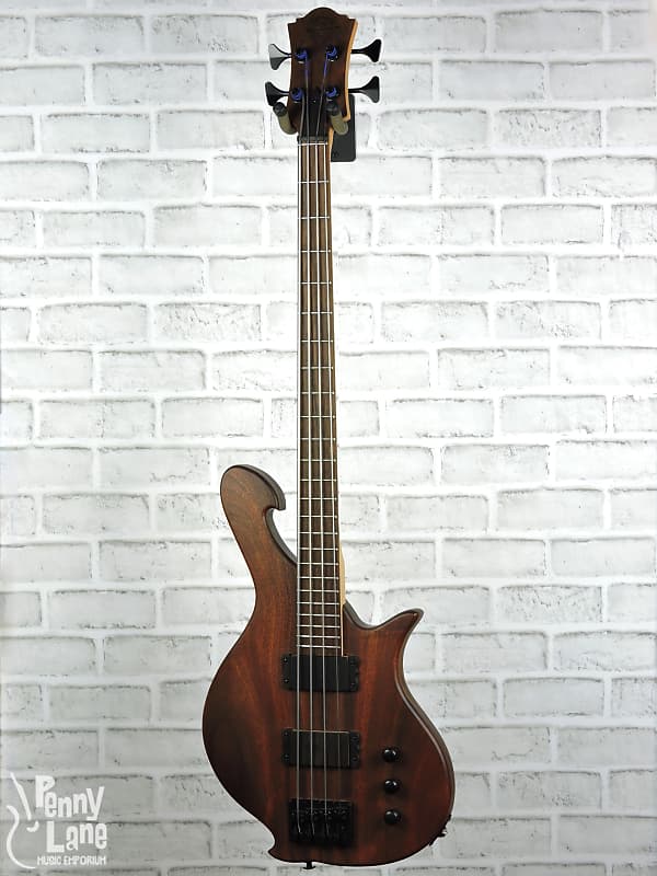 Birdsong Custom Short-Scale Electric Bass Guitar with Case - | Reverb