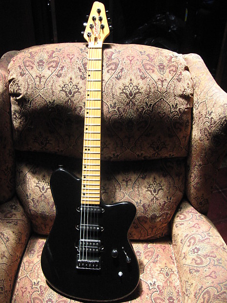 Samick TV Twenty Blues Saraceno Hardtail Black | Reverb