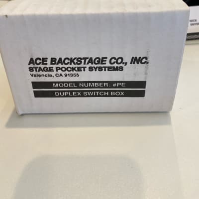 ACE Backstage PE - Panel - Single Gang Electric Box | Reverb