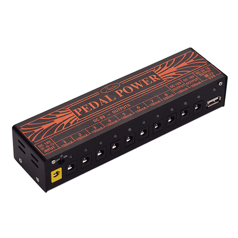 10 Isolated Guitar Effect Pedal Power Supply | Reverb