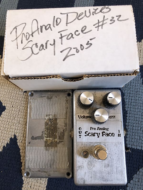 Proanalog Super Scary Face Fuzz Guitar Pedal | Reverb
