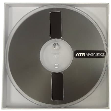 ATR Master Tape 1/4" x 1,250' 7" Slotted Plastic Reel Set Up | Reverb