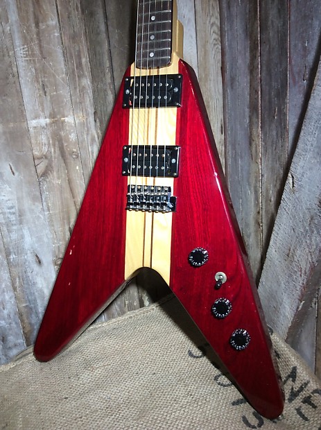 Vintage Crestline Flying Vee | Reverb