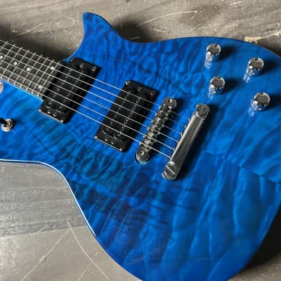 Carvin Sc-90 2000 Blue Quilt | Reverb Australia