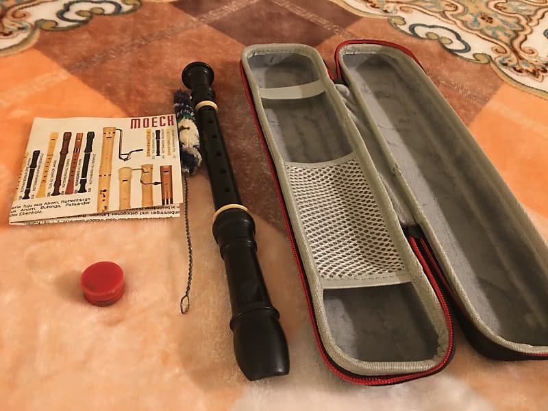 Moeck 529 - Grenadilla C Soprano recorder. Highest grade with | Reverb