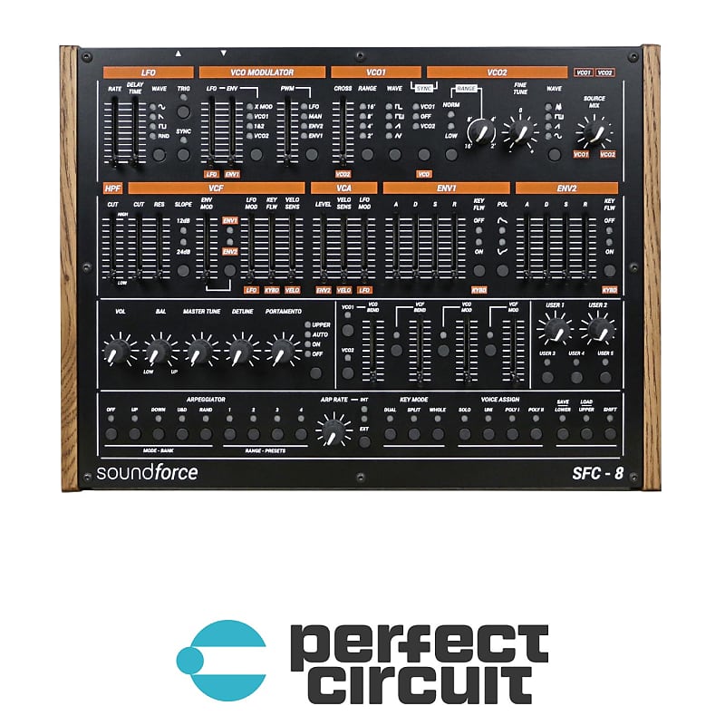 Soundforce SFC-8 Jupiter 8 MIDI Controller | Reverb