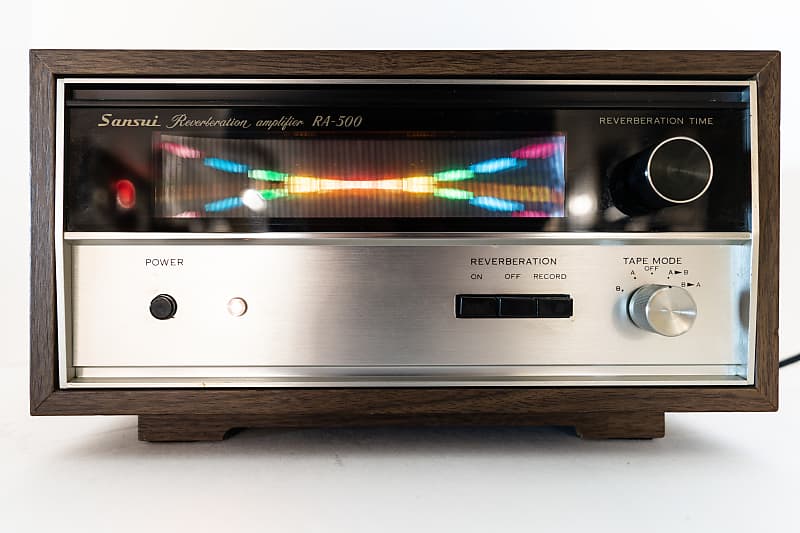 SANSUI RA-500 Reverberation Amplifier - Tested in Excellent | Reverb