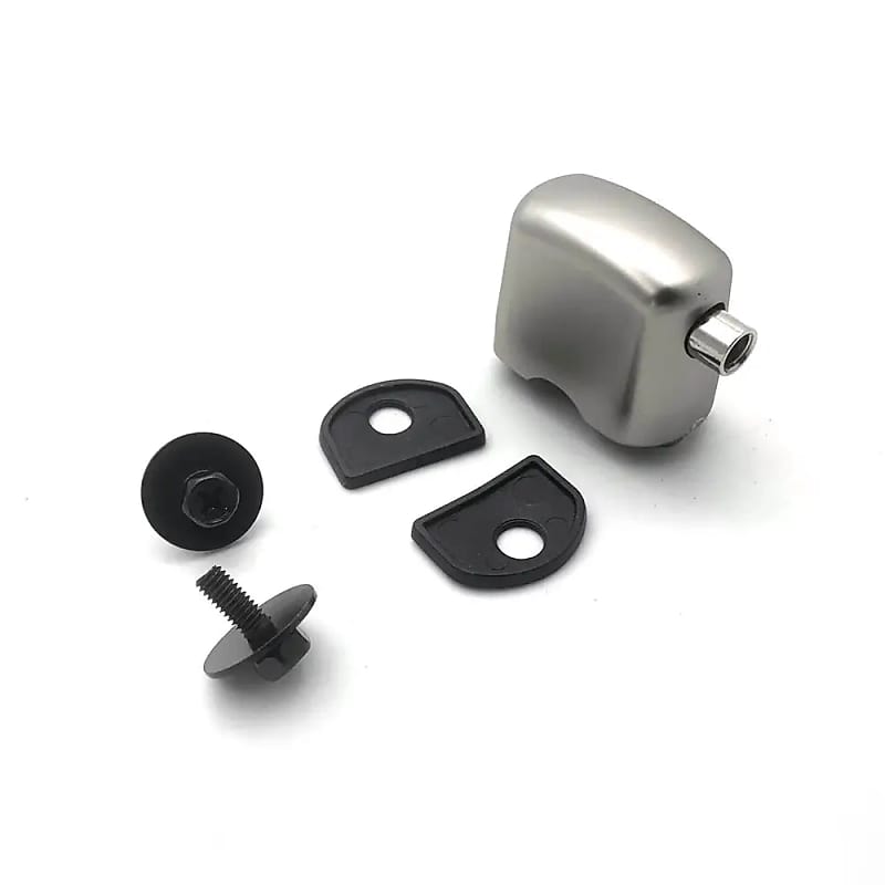 Crush Bass Drum Bridge Lug Complete, Satin Chrome | Reverb