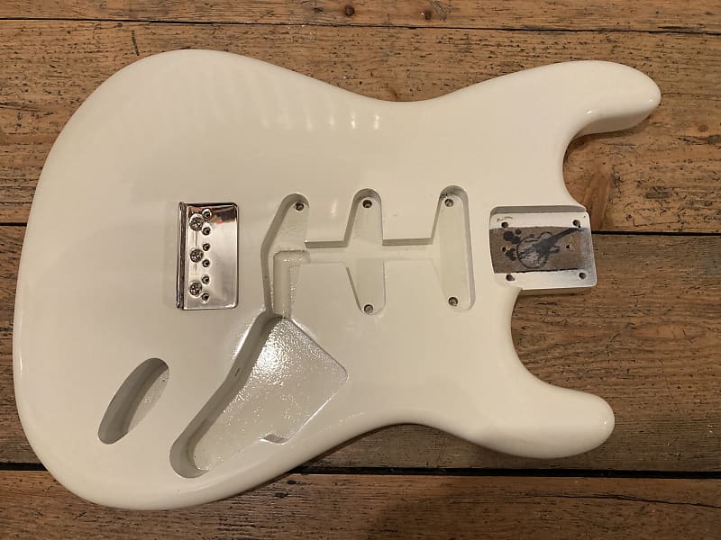 Guitar Build SSS Hardtail Stratocaster Electric Guitar Body | Reverb