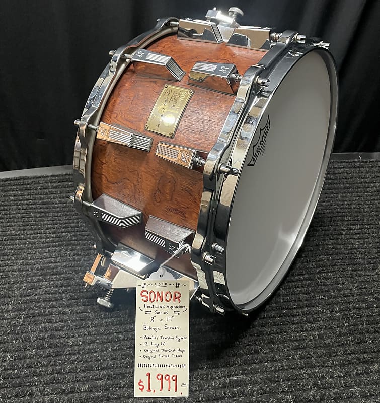 Sonor Horst Link Signature Series Buginga Snare | Reverb