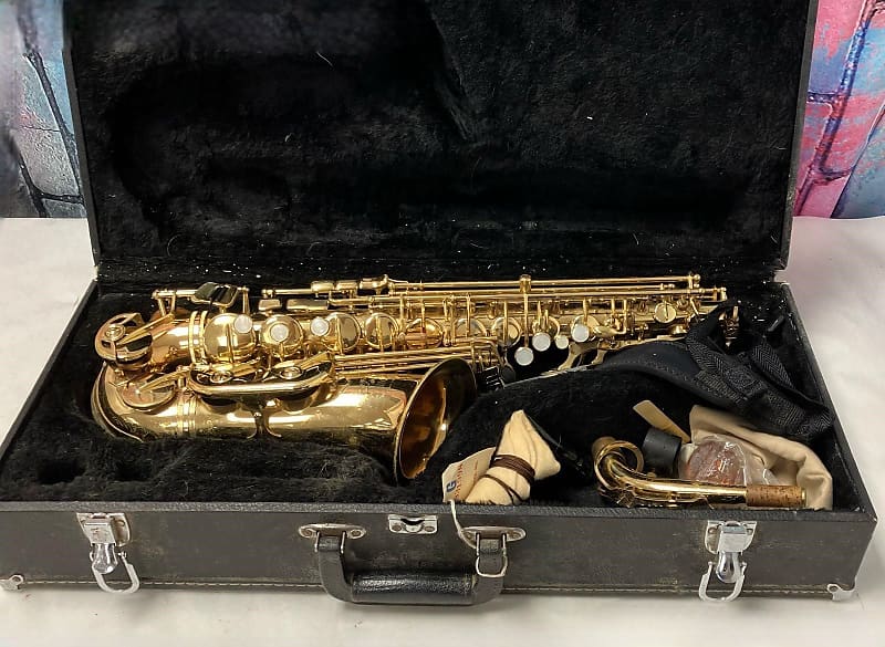 Vintage Jupiter Alto Saxophone mid 98s - Lacquered w/Case | Reverb